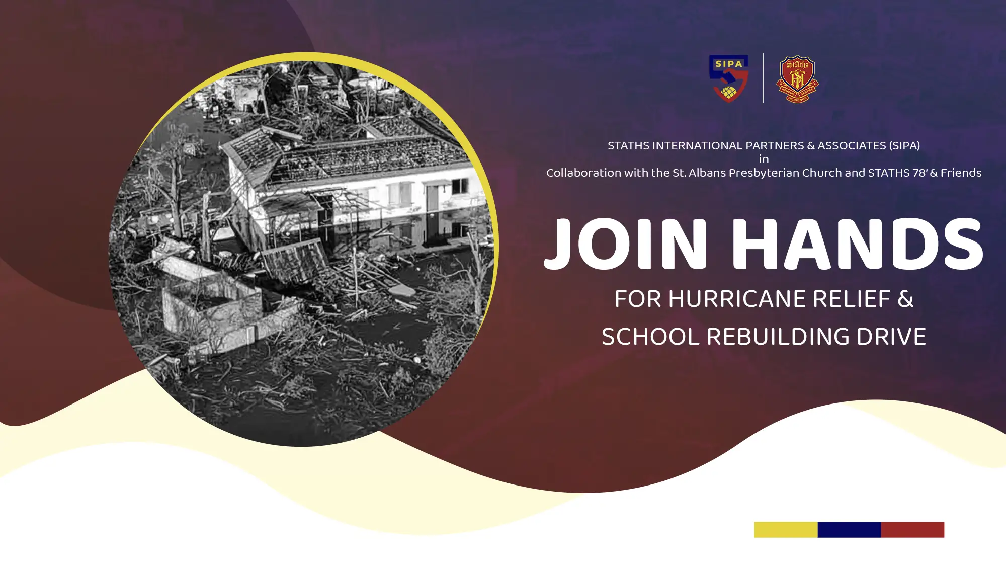JOIN HANDS FOR HURRICANE RELIEF & SCHOOL REBUILDING DRIVE - SIPA